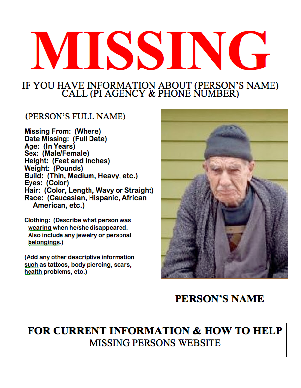 NamUS An Important Tool In Missing Persons Investigations Physical 